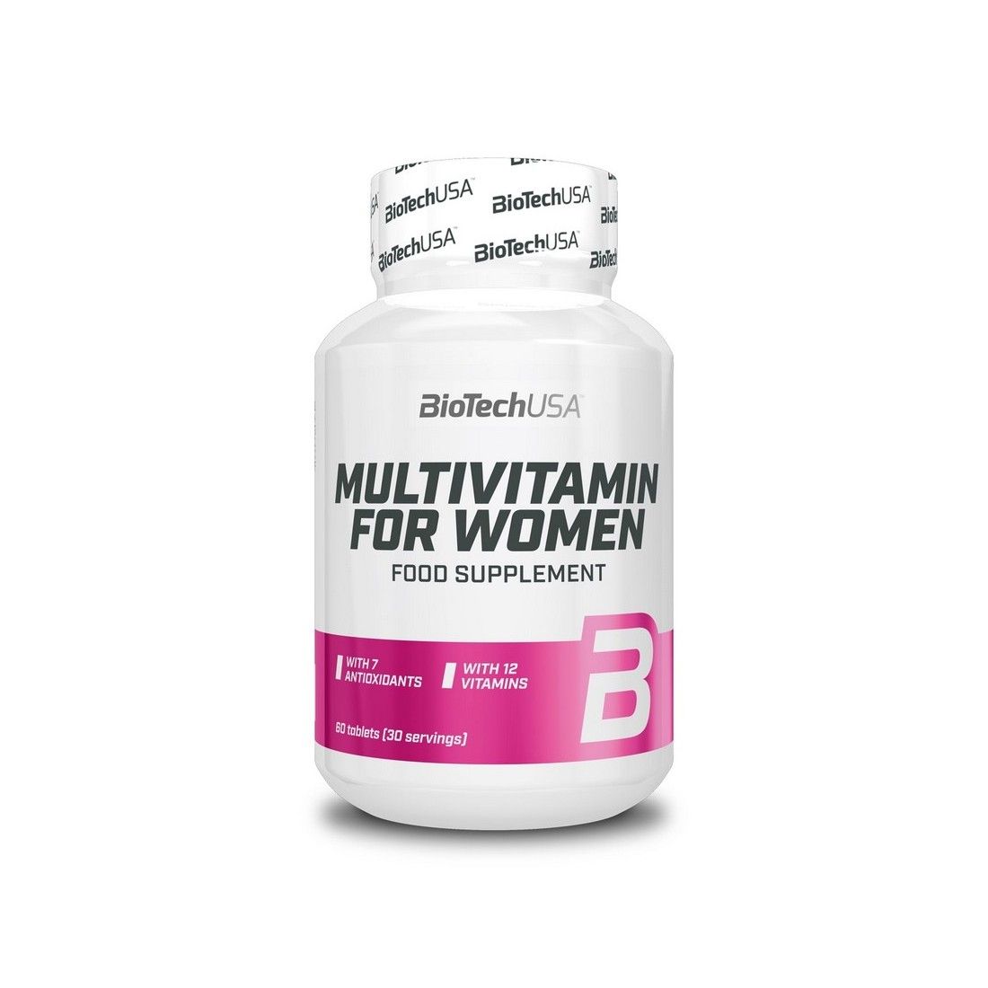 MULTIVITAMIN FOR WOMEN 60 Tabs BiotechUSA – 6 Pack Supplements