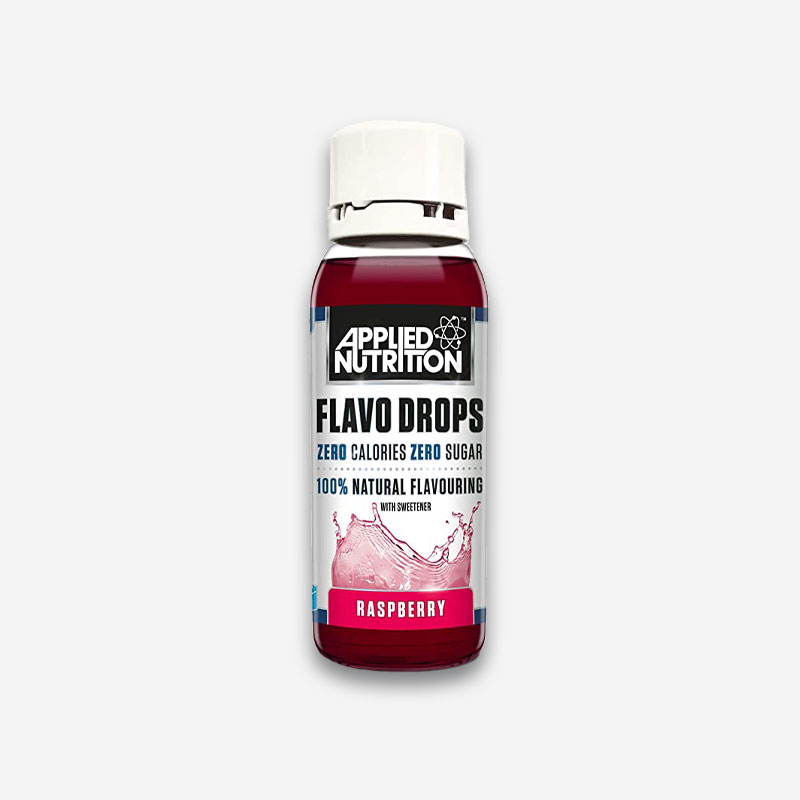 Raspberry Flavo Drops 38 ml Applied Nutrition – 6 Pack Supplements